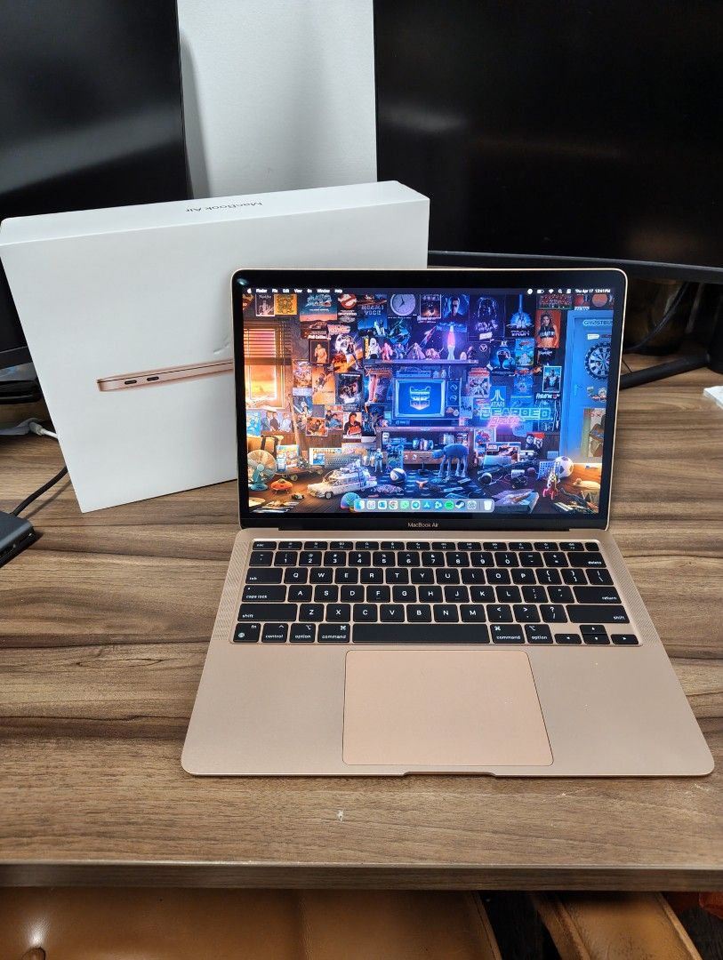 MacBook Air M1 (Gold) | Low Cycle Count | Apple Care+ |, Computers ...
