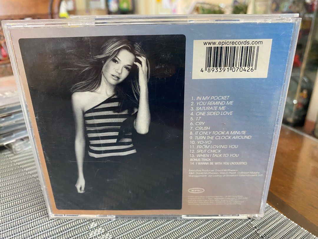 Mandy Moore Self-Titled Album Original Music CD With Hits Like In My ...