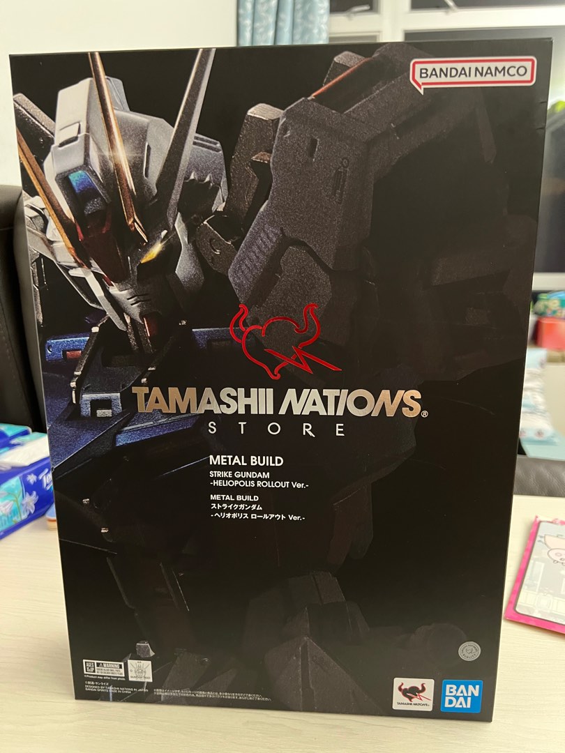 metal build MB strike Gundam Heliopolis Roll Out Ver., 興趣及遊戲, 玩具 & 遊戲類 ...