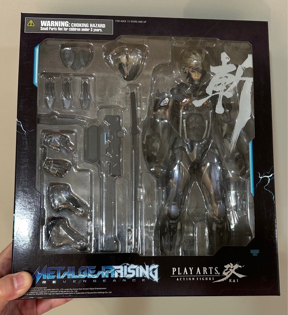 Metal Gear Revengence MGR Raiden Play Arts Kai Figure, Hobbies & Toys ...