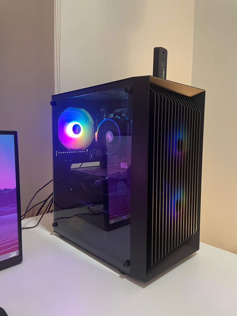 Mid End Gaming PC - 1080p Gaming PC - Ryzen 5 5500 RTX 2060, Computers ...