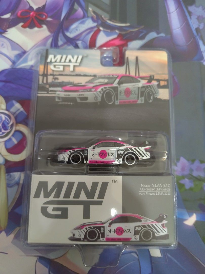 Mini GT Nissan Silvia (S15) LB-Super Silhouette Auto Finesse SEMA 2023 ...