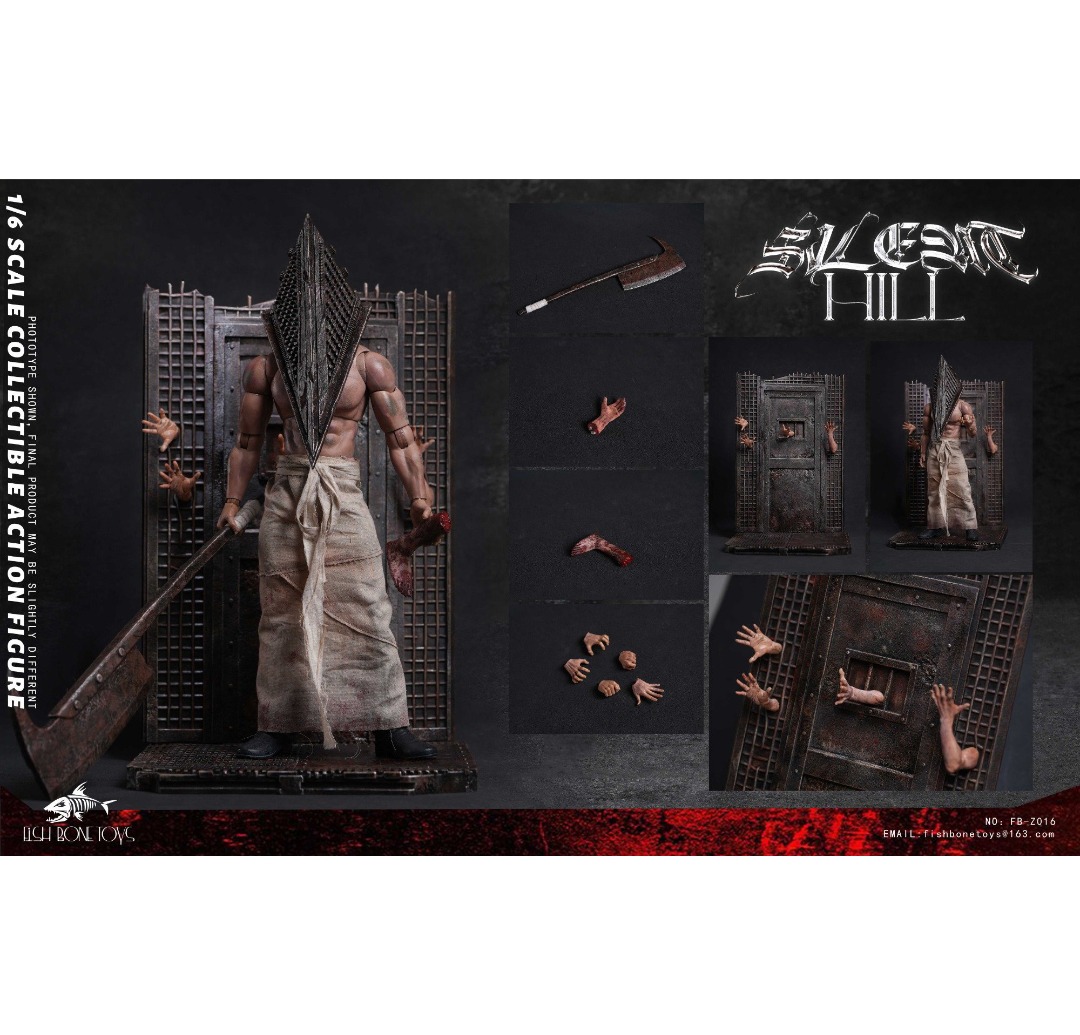 [MISB] Fish Bone Toys 1/6 Silent Hill Pyramid Head & Scene Base (FB ...