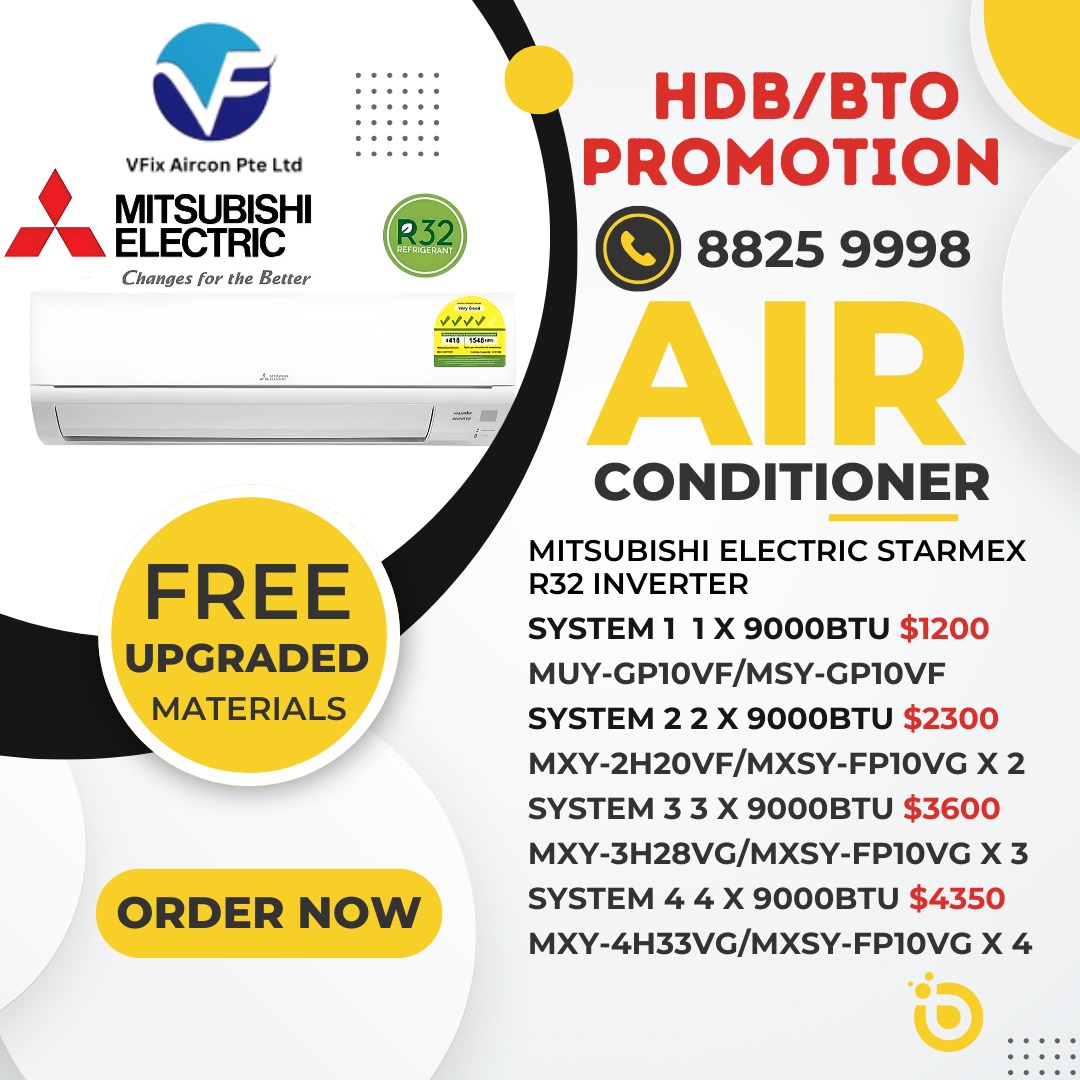 Mitsubishi Starmex System 1–4 (5 Ticks, R32) | With Installation | Ready for May Install – VFix ...