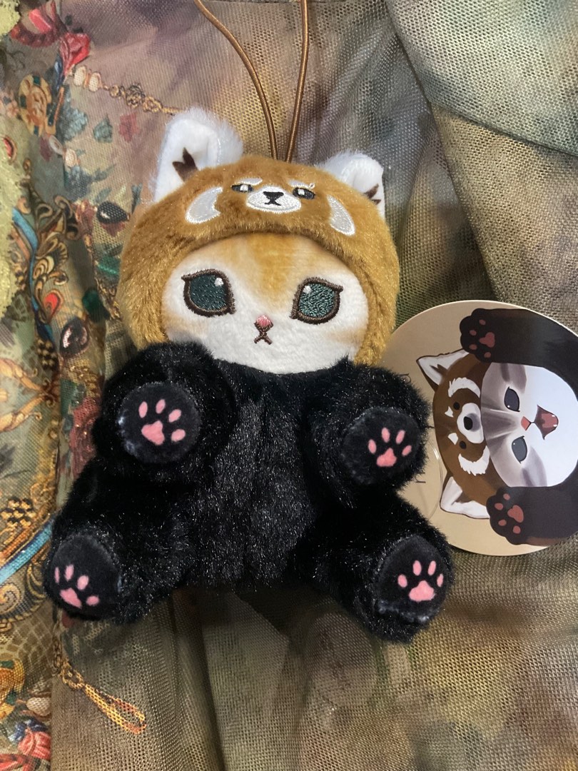 Mofusand Keychain Plushie, Hobbies & Toys, Toys & Games on Carousell