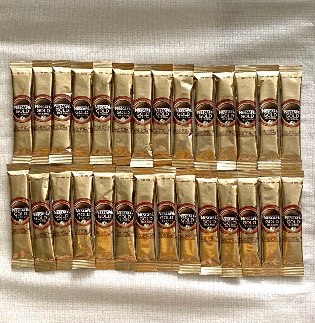 Nescafe Gold Blend Rich Aroma Instant Coffee Stick 2g x 30 sticks, Food ...