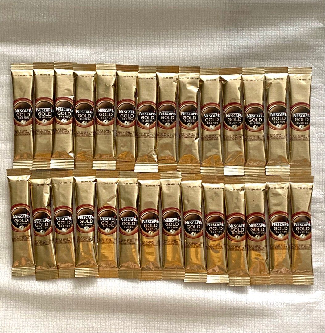 Nescafe Gold Blend Rich Aroma Instant Coffee Stick 2g x 28 sticks, Food ...