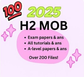 NEW! 2025 ULTIMATE H2 MOB/ Management of Business [BY TOP STUDENT ...