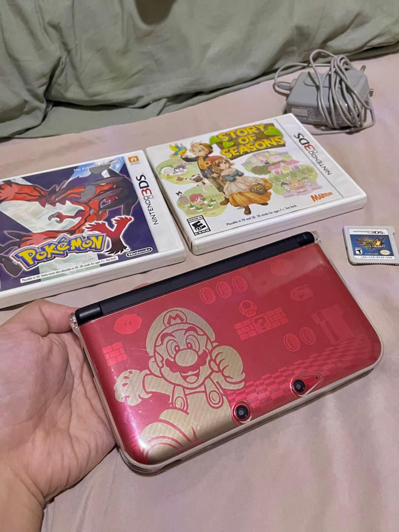 Nintendo 3DS XL Super Mario Bros limited edition, Video Gaming, Video ...