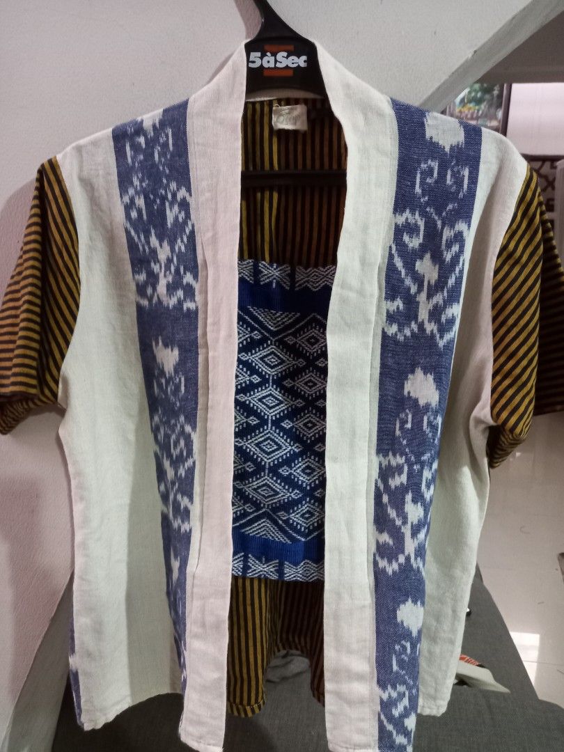 OERIP Kebaya kutu baru tenun Pahikung NTT mix tenun Troso n lurik, Fesyen Wanita, Pakaian Wanita ...
