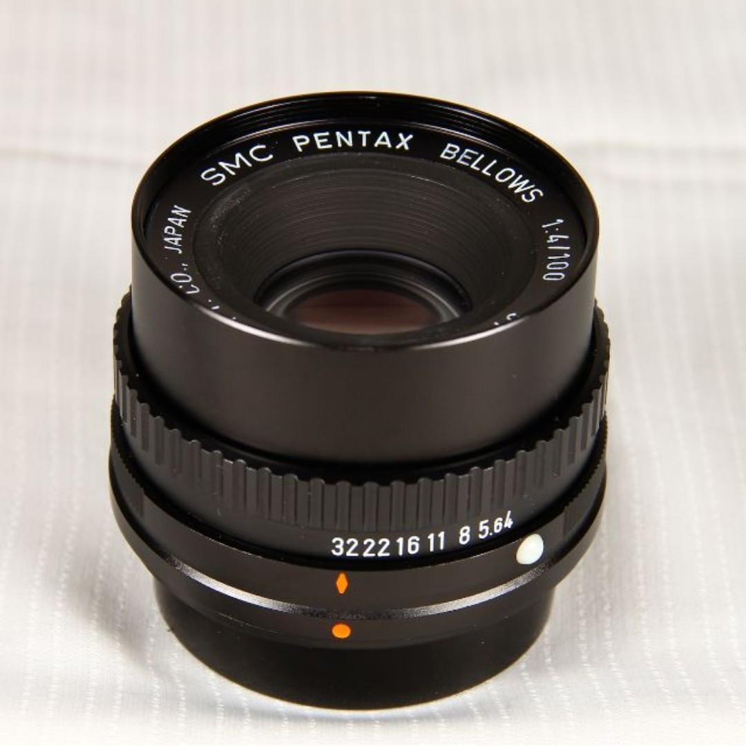 Pentax SMC 100mm f4 Bellows Macro, Photography, Lens & Kits on Carousell