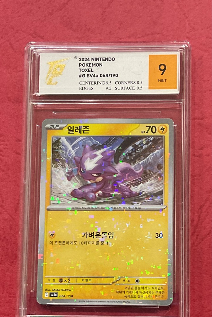 POKEMON NINTENDO SV4a 2024 KOREAN Toxel 064/190 TQG 9, Hobbies & Toys, Memorabilia ...