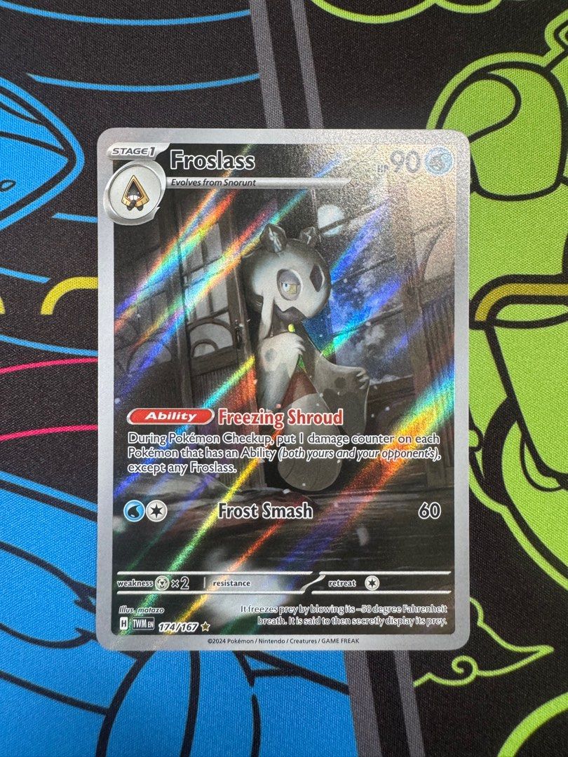 [Pokemon TCG] Froslass 174/167 SV06 Illustration Rare IR Twlight ...