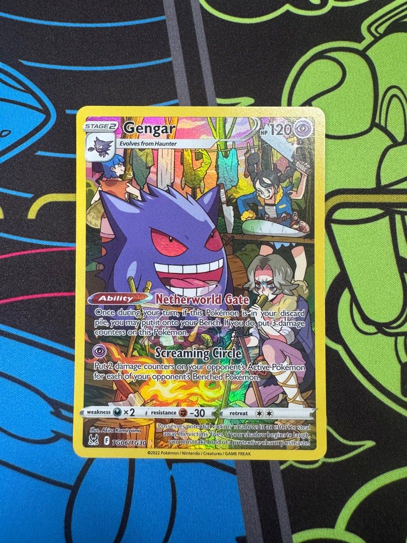 [Pokemon TCG] Gengar TG06/TG30 SS11 Trainer's Gallery TG Lost Origin ...