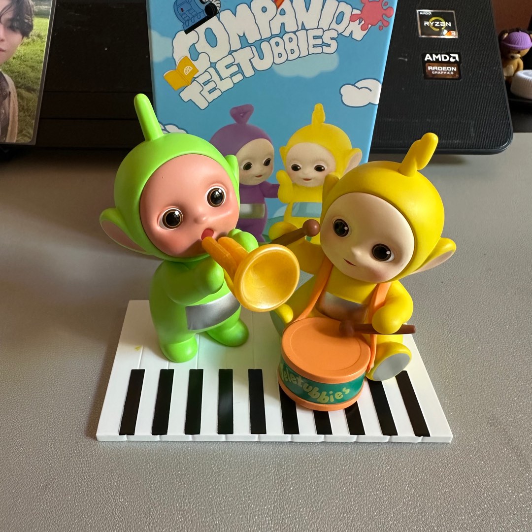 [POPMART COMPANION TELETUBBIES] DIPSY & LALA PLAYING MUSIC, Hobbies ...