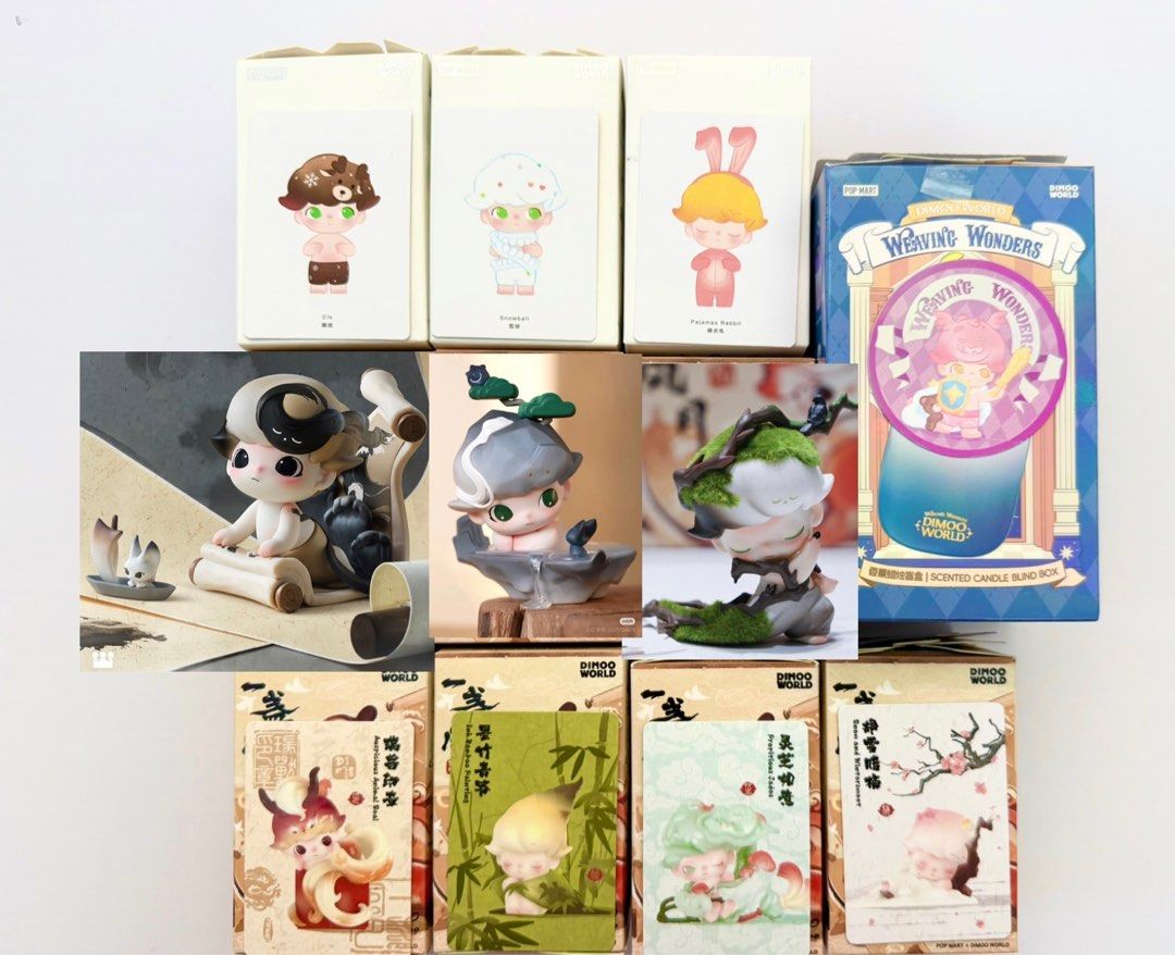 Popmart Dimoo Stories in a cup / Retro Blind Box, Hobbies & Toys, Toys ...