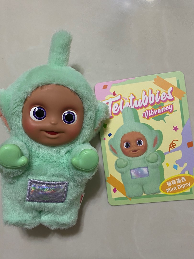 Popmart teletubbies vibrancy [mint dipsy], Hobbies & Toys, Toys & Games ...