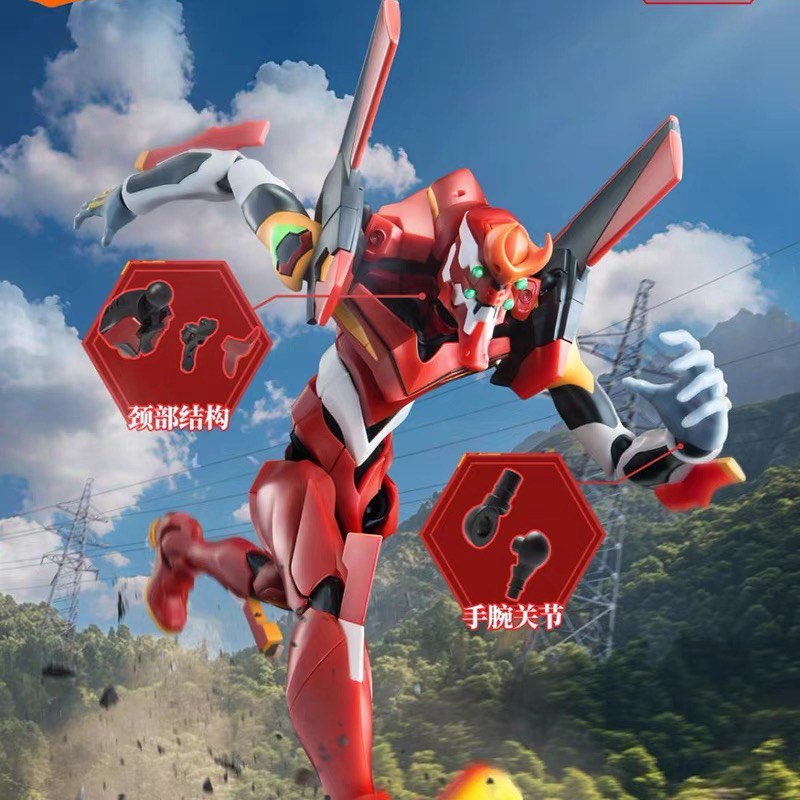 [Preorder] Transformer Buluke Blok Blokees - The Evangelion EVA Unit 02 ...