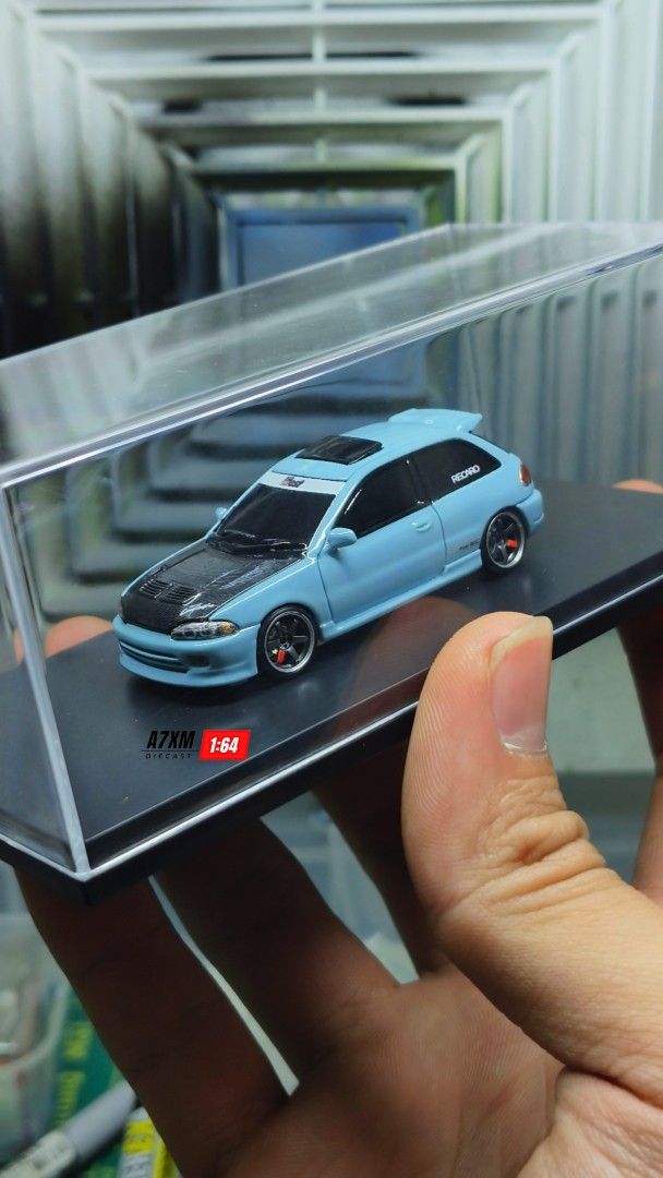 proton satria cyborg 1/64, Hobbies & Toys, Toys & Games on Carousell