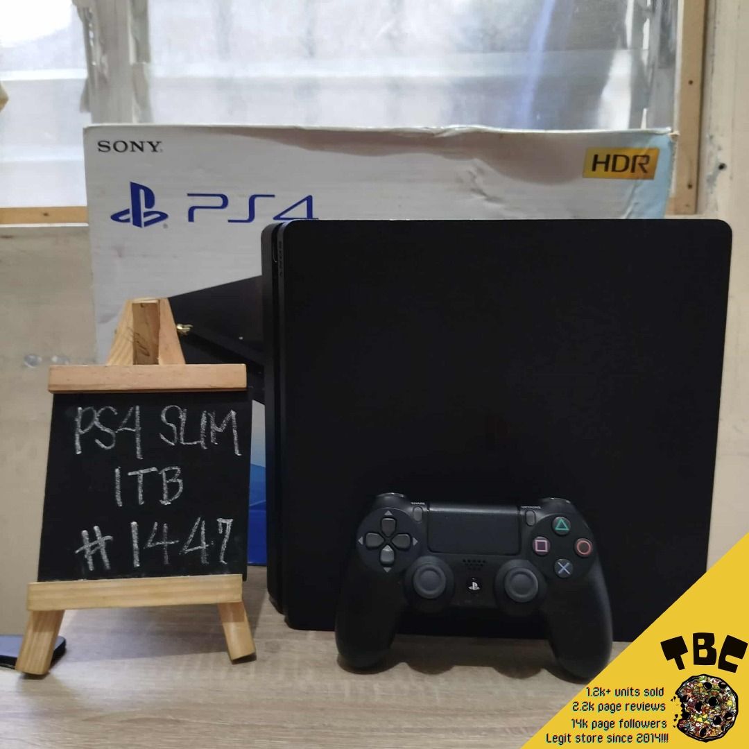 PS4 Slim 1TB super fresh pa!, Video Gaming, Video Game Consoles, PlayStation on Carousell