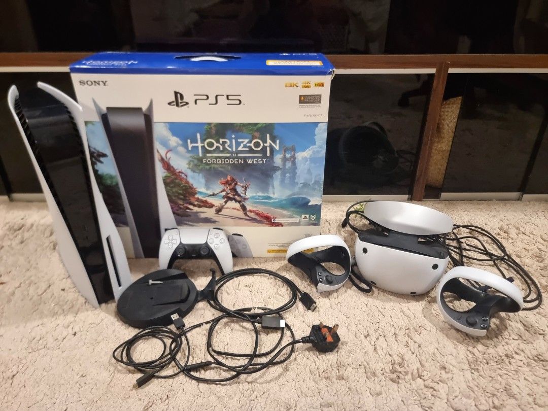 PS5 Disk Version 1TB/PSVR 2, Video Gaming, Video Game Consoles ...