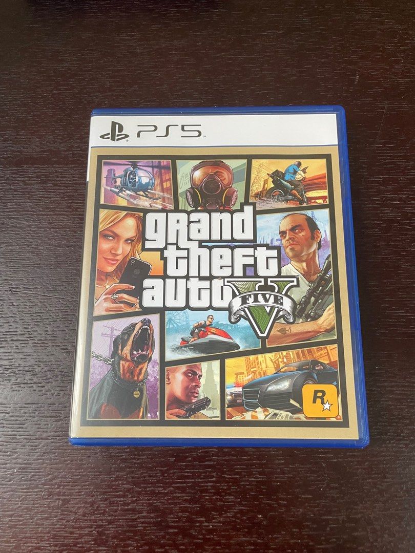 PS5 GTA 5 GTA V Grand Theft Auto V, 電子遊戲, 電子遊戲, PlayStation - Carousell