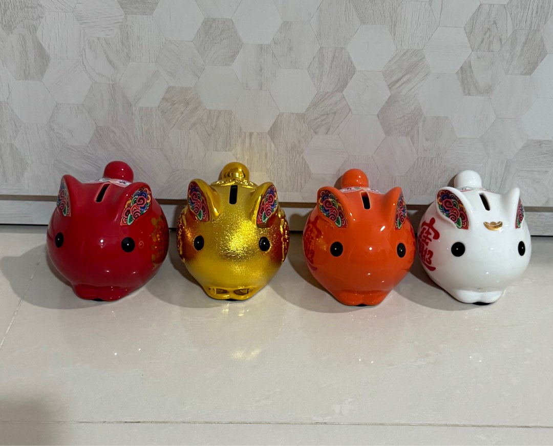 Rabbit Coin Bank, Hobbies & Toys, Memorabilia & Collectibles, Vintage ...