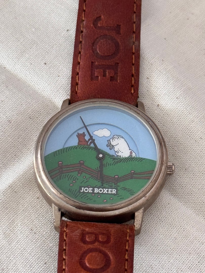 RARE 1996 Vintage Joe Boxer Timex Farm Animal Watch, Men's Fashion ...