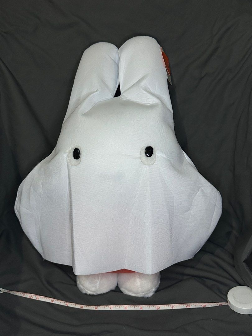 [RARE] Miffy Halloween Ghost Orange Large w/ paper tag Stuffed Toy ...