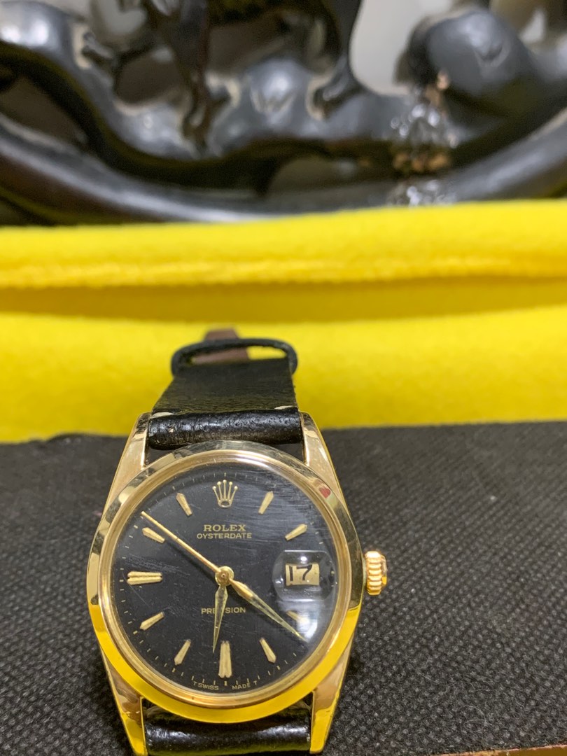 ROLEX 6694 Gold Top, Hobbies & Toys, Collectibles & Memorabilia ...