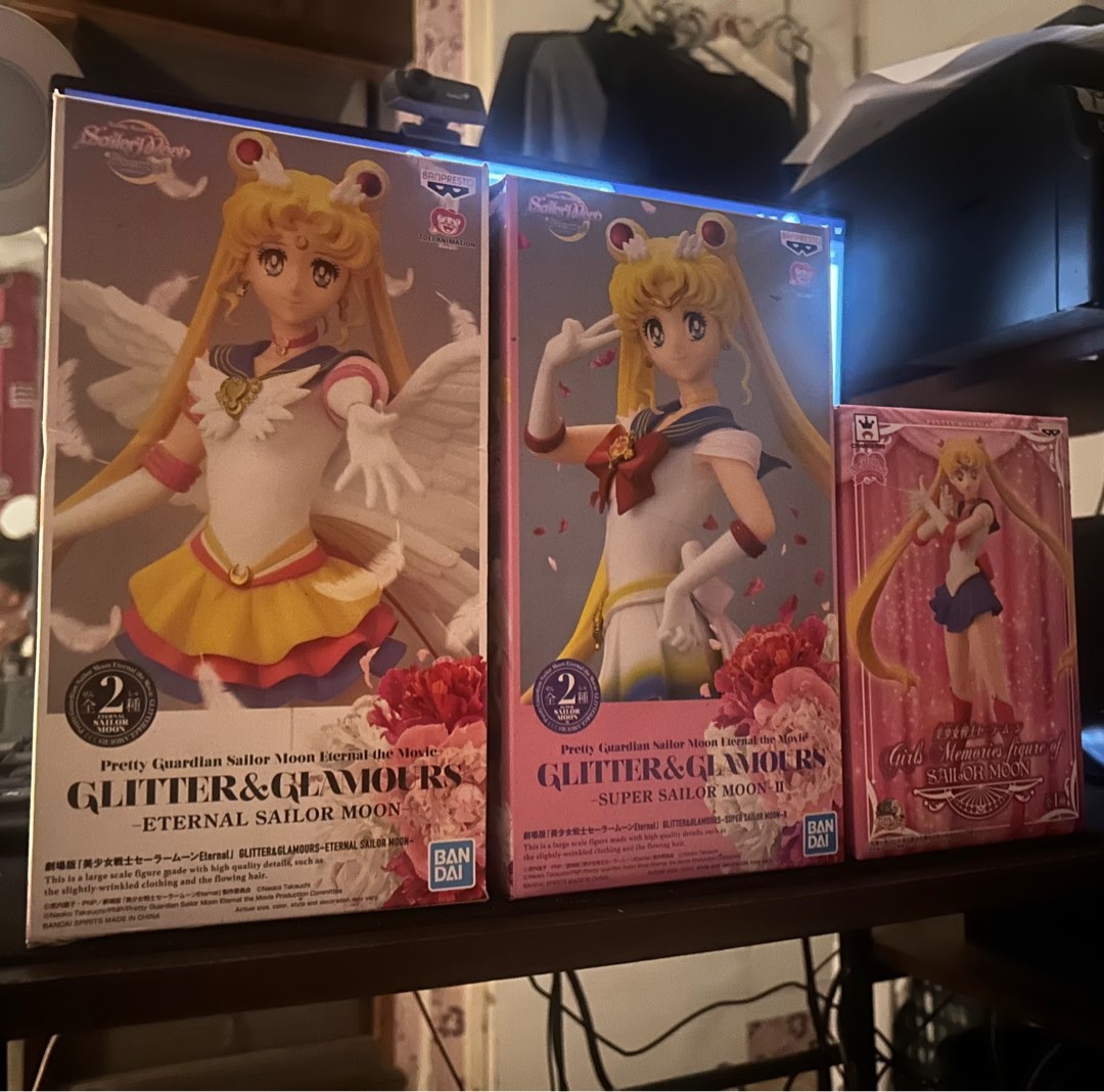 Sailor Moon figure set take all, Hobbies & Toys, Toys & Games on Carousell