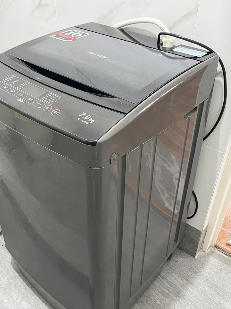 SHARP Top load Fully Automatic Washing Machine with Dryer, TV & Home ...
