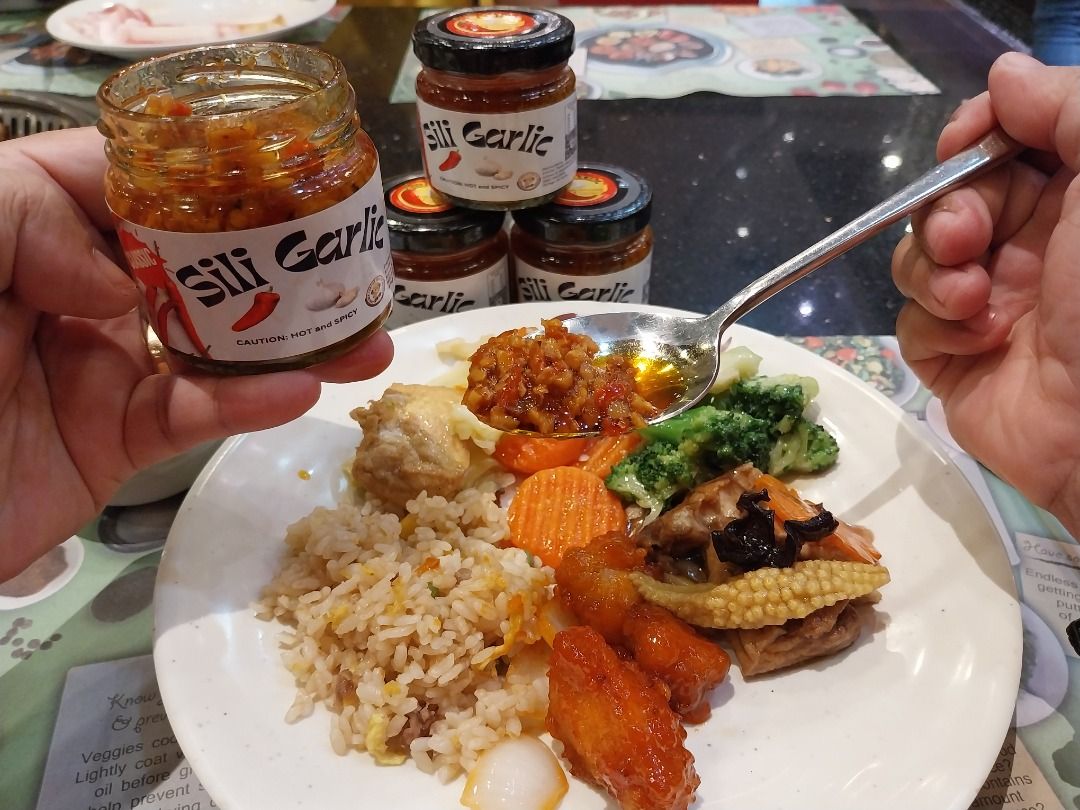 SILI GARLIC™ 220ml - Extra Spicy Garlic Oil for Rice, Siomai, Fried ...