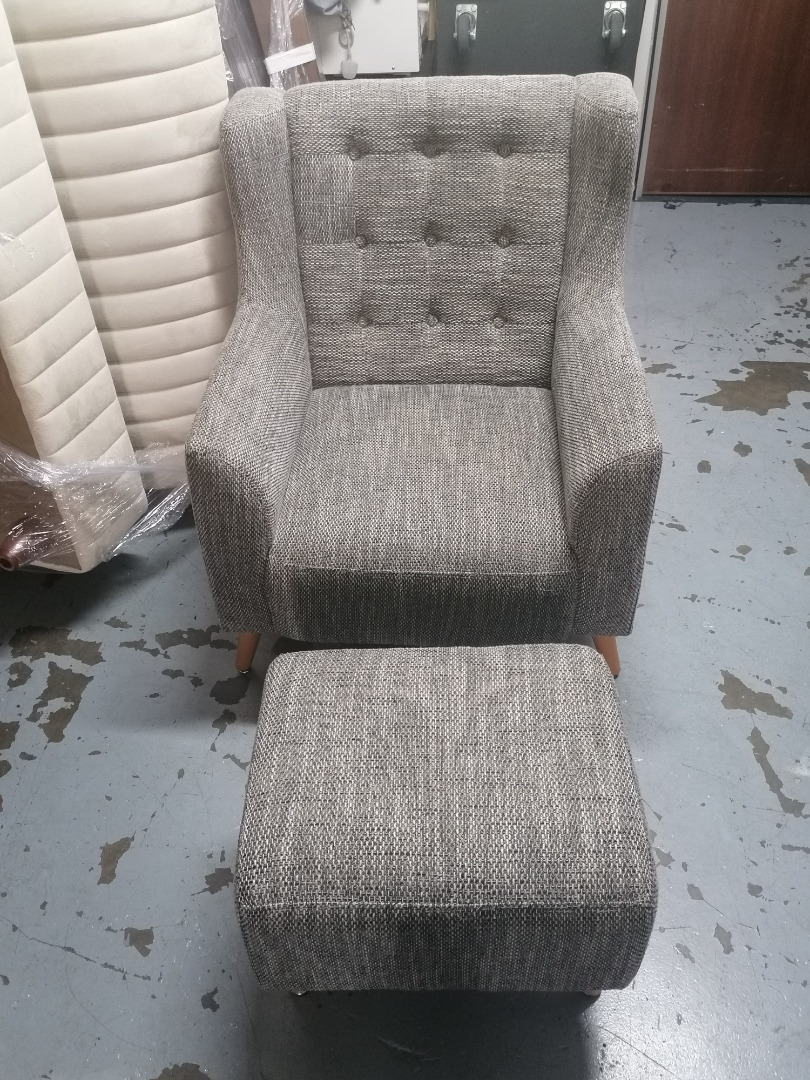 Single Seater Sofa with Leg Rest, Furniture & Home Living, Furniture ...