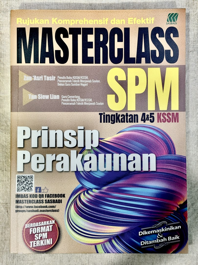 SPM F4 Masterclass Buku Rujukan Akaun, Hobbies & Toys, Books ...