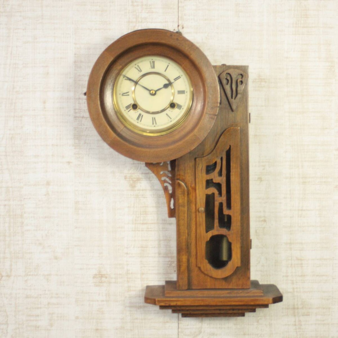 Spring-type pendulum clock Wall clock Antique clock Grandfather clock ...