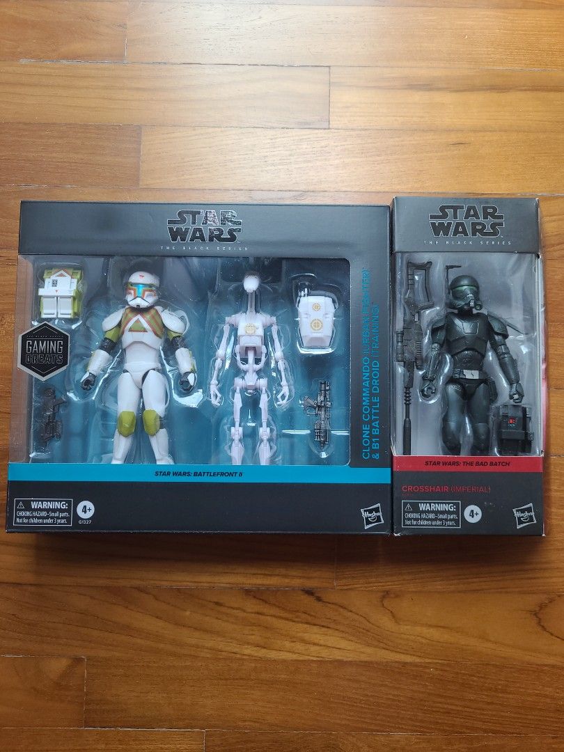 Star Wars Black Series Clone Commando Urban Fighter B1 Battle Droid ...