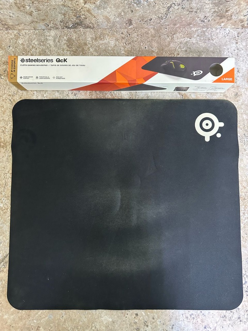 Steelseries Qck Cloth Gaming Mousepad, Computers & Tech, Parts & Accessories, Mouse & Mousepads ...