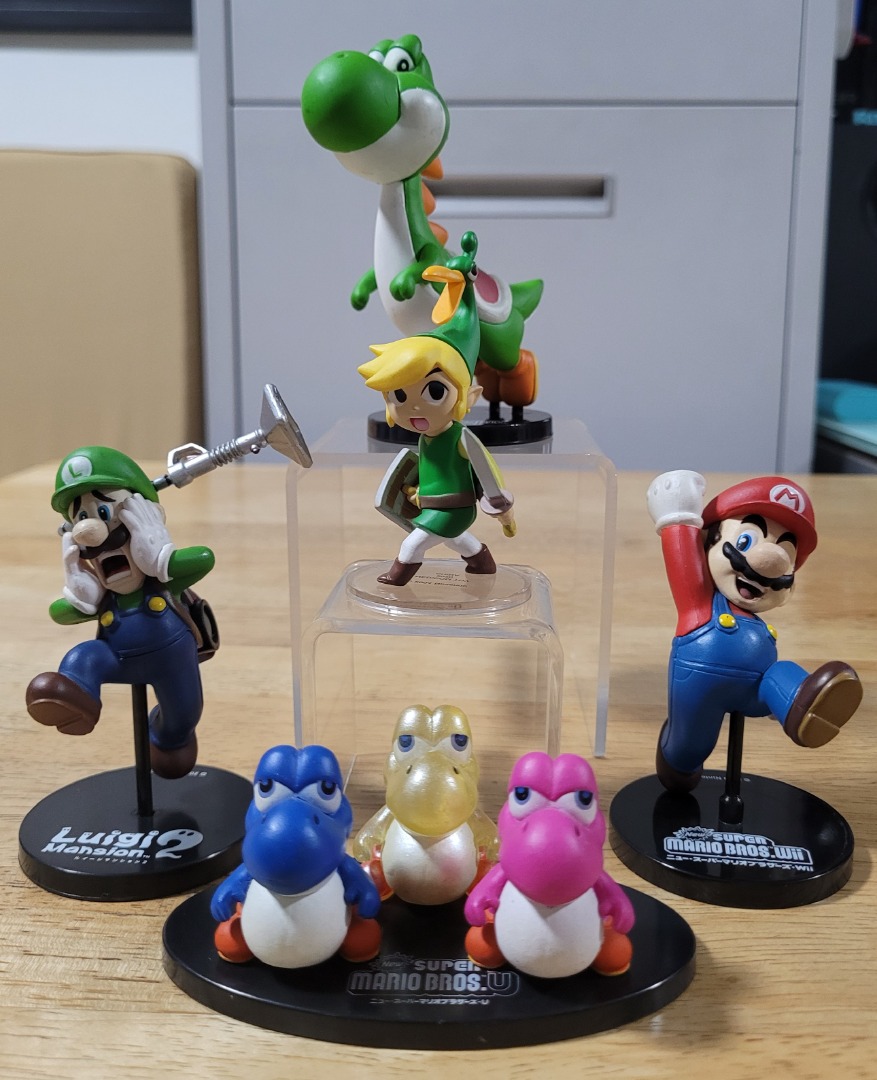 SUPER MARIO & LINK FIGURES- NEGOTIABLE, Hobbies & Toys, Toys & Games on ...