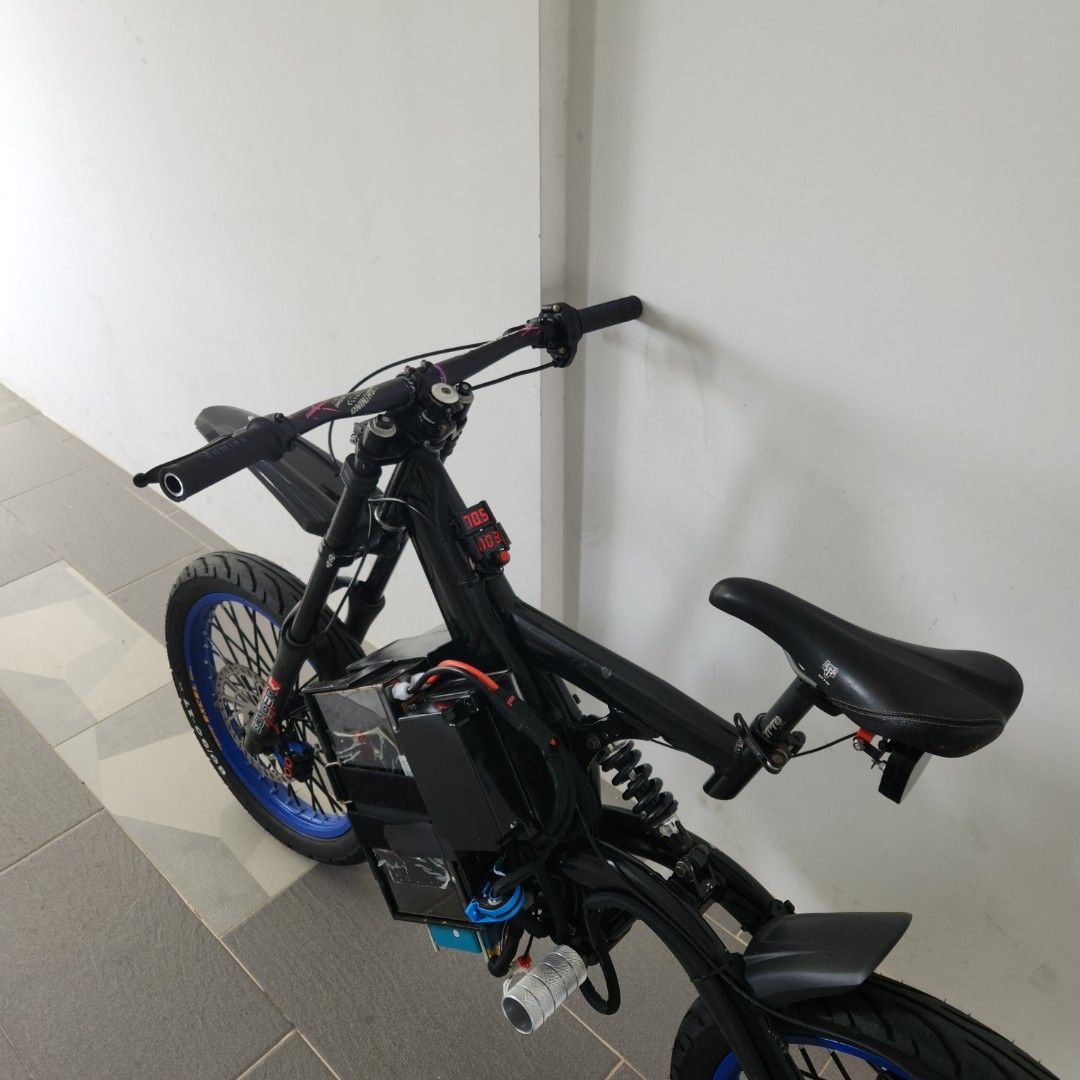 Surron Stealth Bomber Ebike Setup Bluetag orange tag Eco Drive zebra ...