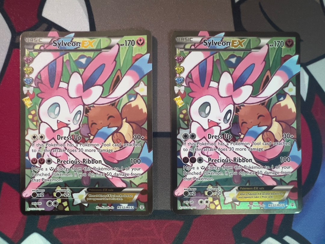 Sylveon EX #RC32 Pokemon Generations, Hobbies & Toys, Toys & Games on ...