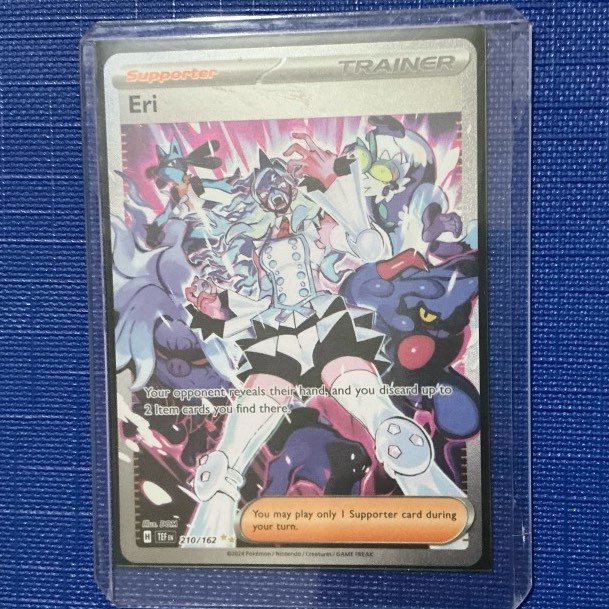 Temoral Forces Eri illustration rare Pokemon card, Hobbies & Toys, Toys ...