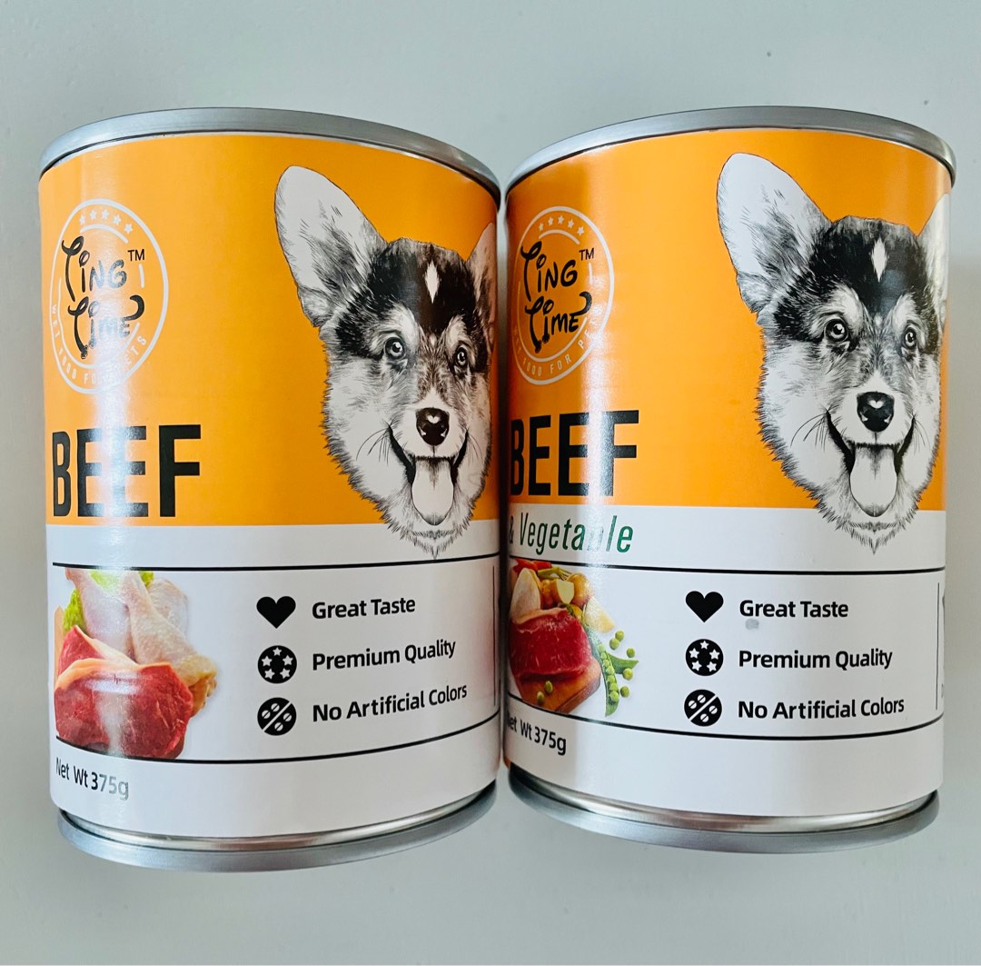 Ting Time Dog Food (Beef), Pet Supplies, Pet Food on Carousell