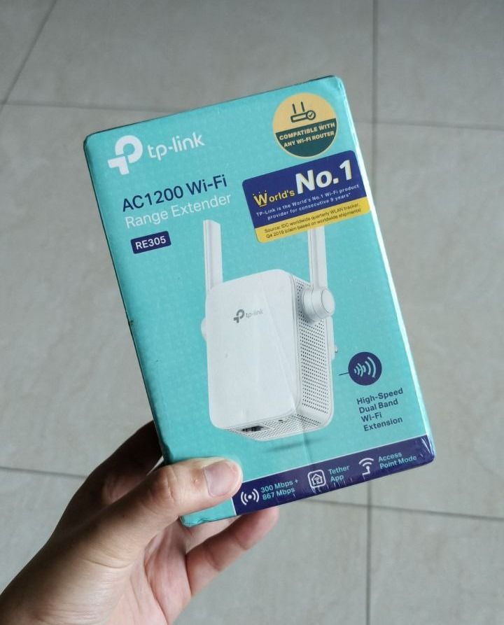 TP-Link Dual Band Wireless Wi-Fi Range Extender & Booster with AP Mode ...