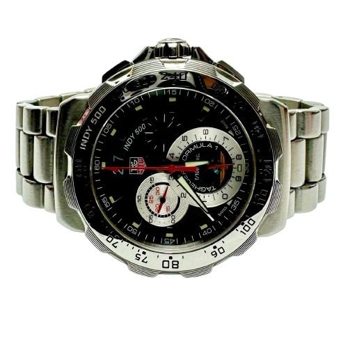 TP(Price Drop)-Tag Heuer INDY500 CAH101A Quartz Grey Dial Stainless ...
