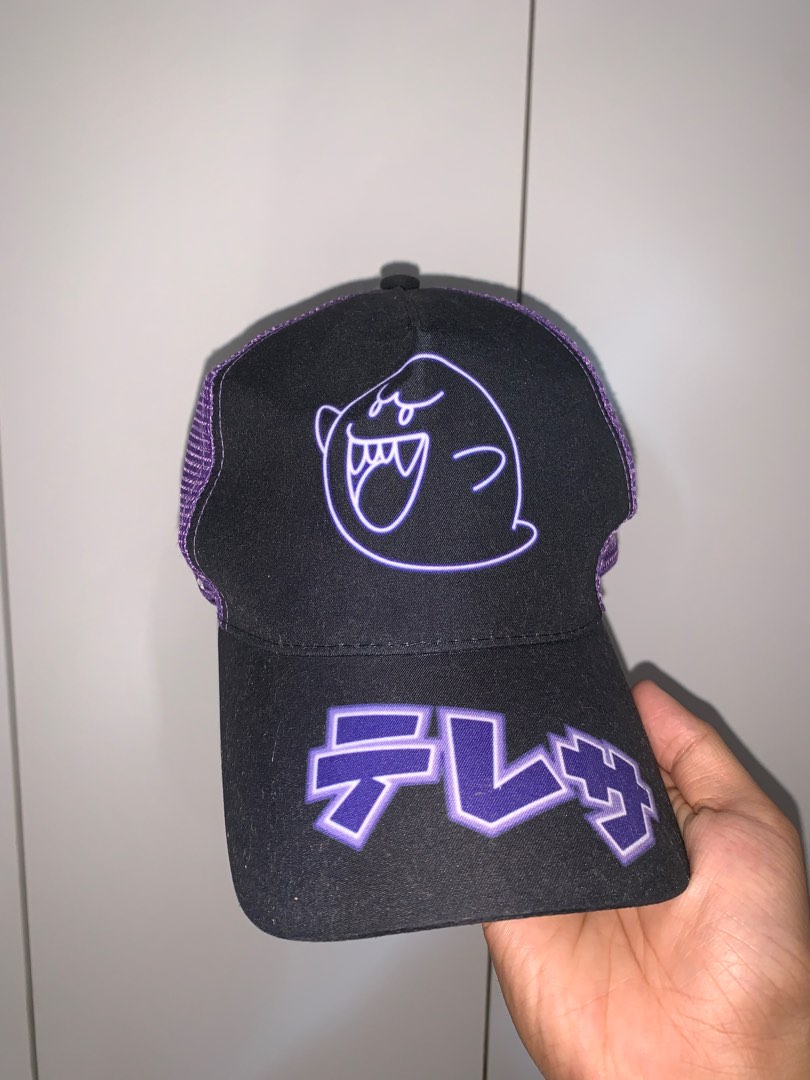 UNIVERSAL STUDIOS SUPER NINTENDO WORLD BOO TRUCKER CAP, Men's Fashion ...