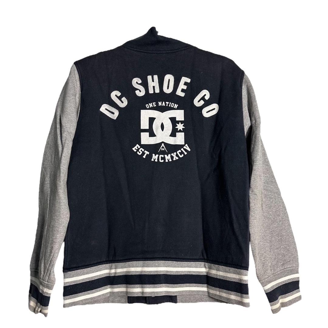 Vintage DC Shoes Co Varsity Jacket, Men's Fashion, Activewear on Carousell