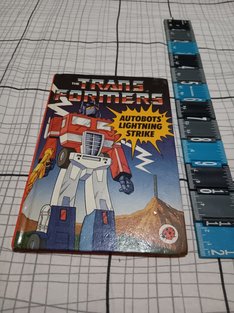 Vintage LADYBIRD - THE TRANSFORMERS - AUTOBOTS' LIGHTNING STRIKE - 1985 ...