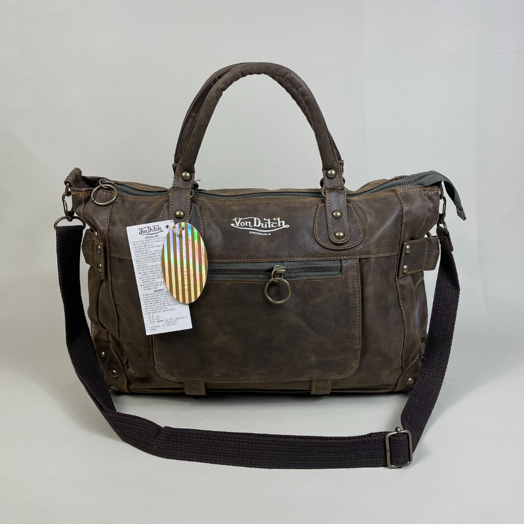 Von Dutch - Vintage Leather - Bag, Women's Fashion, Bags & Wallets ...