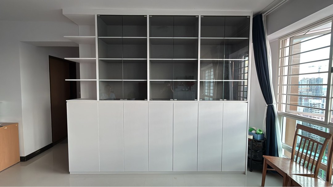 wardrobe, tv console door skin change vinyl wrap with, Furniture & Home ...